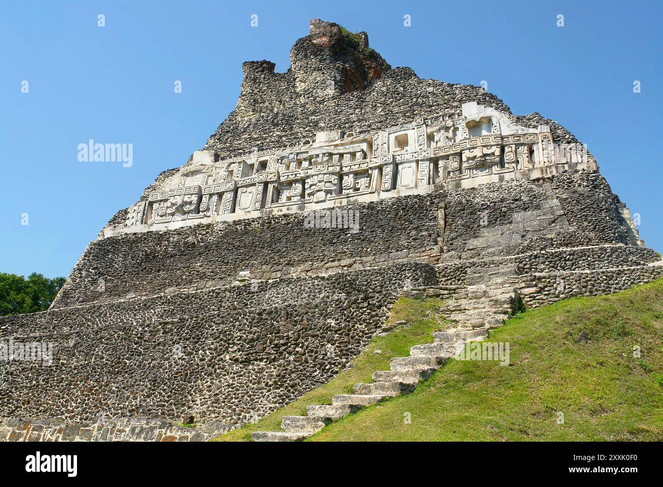 Xunantunich - Ancient Maya archaeological site in western Belize with ...