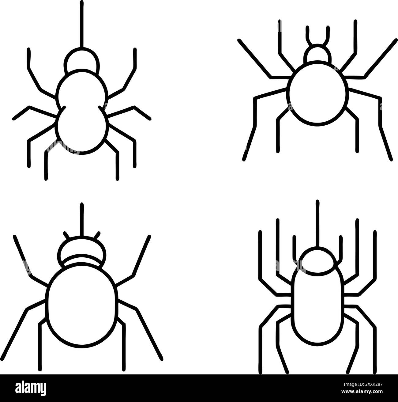 Line art icon hanging Black and White Stock Photos & Images - Alamy