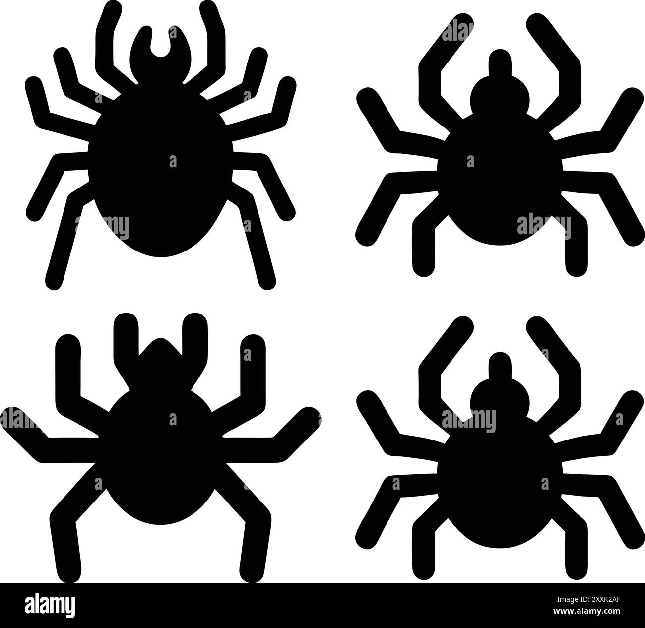 Spider no web Stock Vector Images - Alamy
