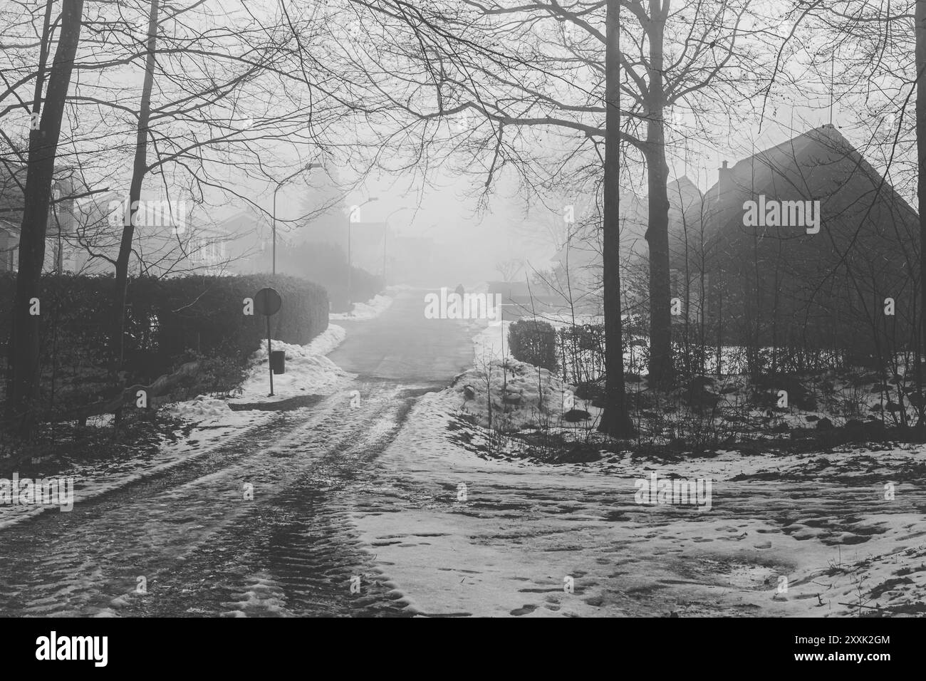 Sweden forest mountain Black and White Stock Photos & Images - Alamy