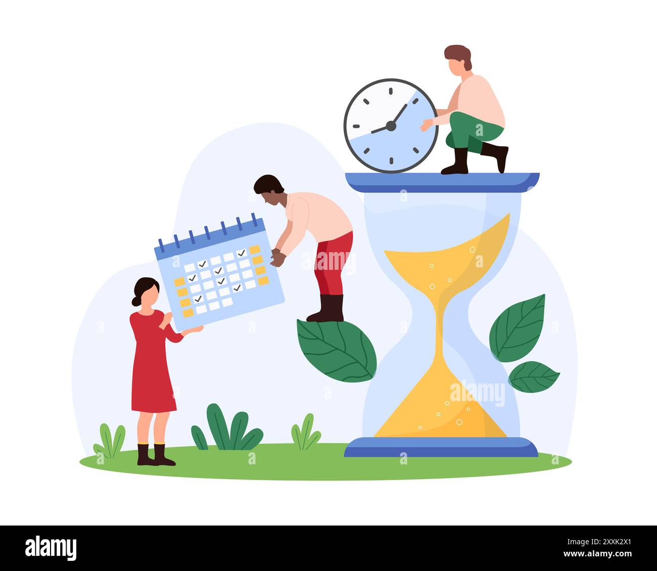 Time management, business event and agenda planning in organizer ...