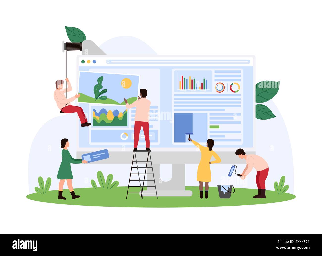 Creative content making, website development with collaboration of ...