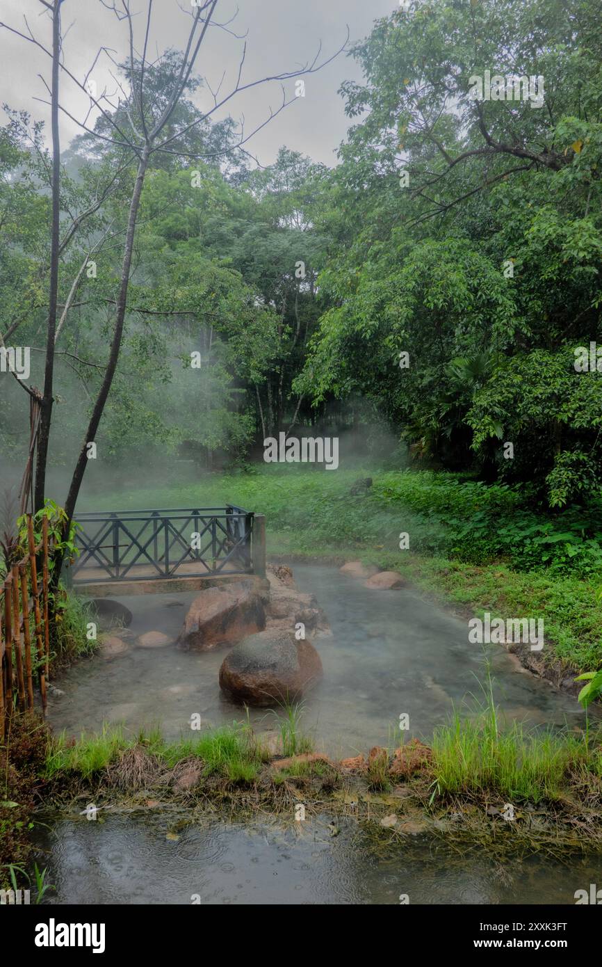 Hot springs at Muang Hiam, Houaphanh, Laos Stock Photo - Alamy