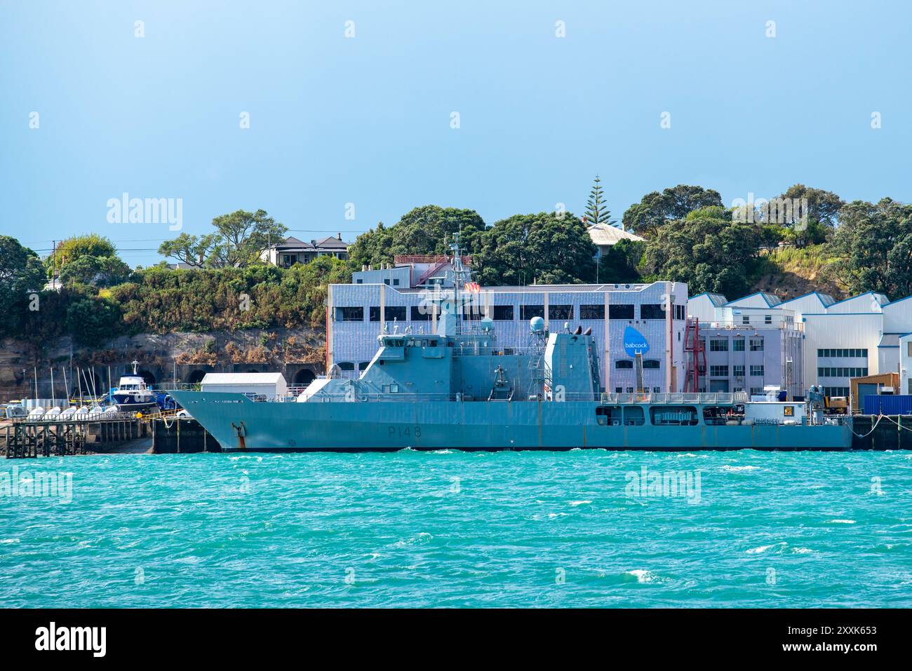 HMNZS Otago (P148) is a Protector-class offshore patrol vessel with the ...