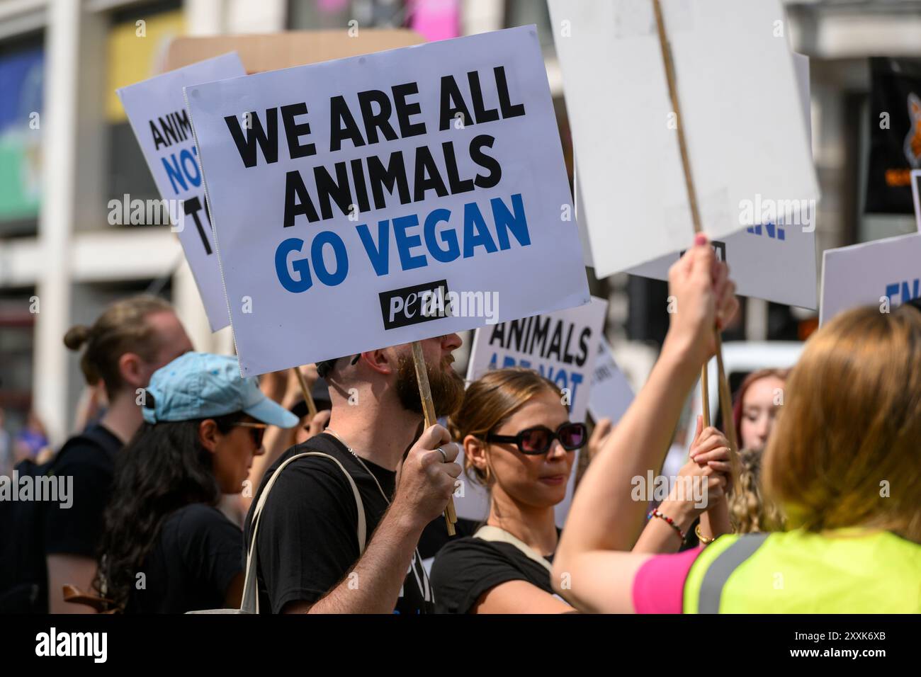 The start of the National Animal Rights March, which concluded with a ...