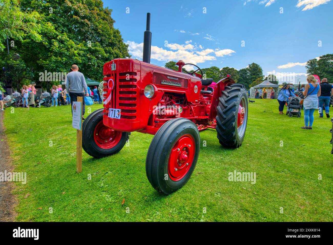 Vintage tractors, The Perth Show 2024 Stock Photo - Alamy