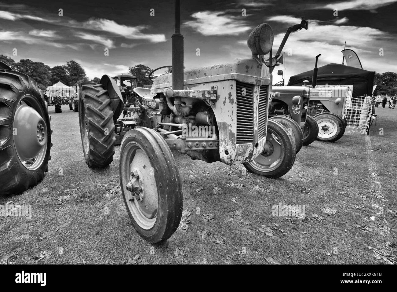 Vintage tractors, The Perth Show 2024 Stock Photo - Alamy