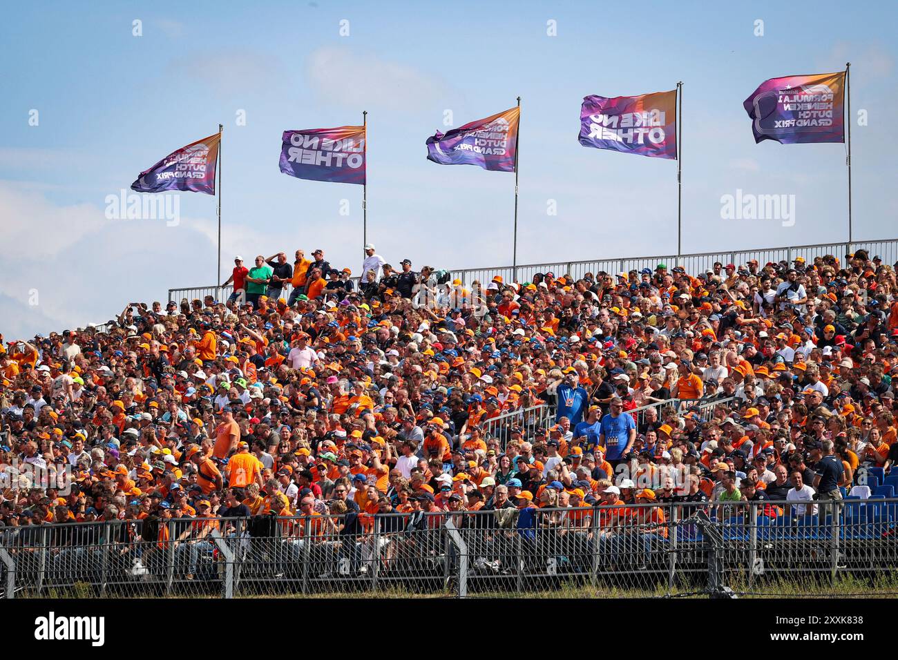 Zandvoort, Netherlands. 24th Aug, 2024. Dutch fans "Orange Army", F1 ...