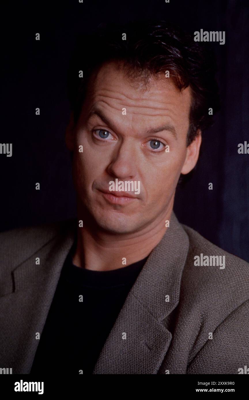 Rome, Italien. 25th Aug, 2024. American actor Michael Keaton, posing in the year 1989. Credit ...