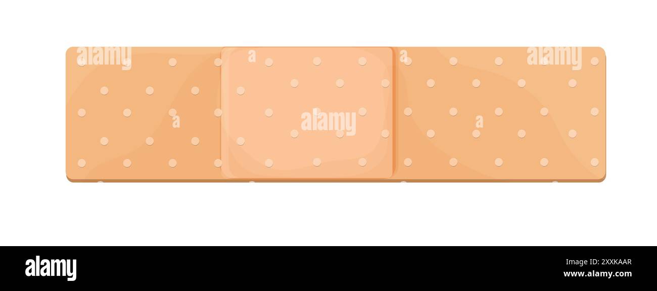 Band aid medical plaster, strip. Breathable bandaids set. Firs aid tape ...