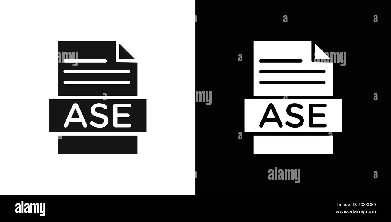 Ase logo design hi-res stock photography and images - Alamy