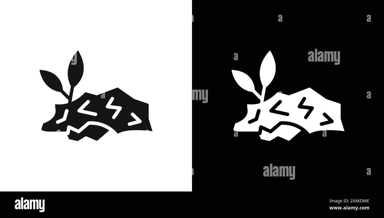 Charcoal icon logo sign vector outline in black and white color Stock ...