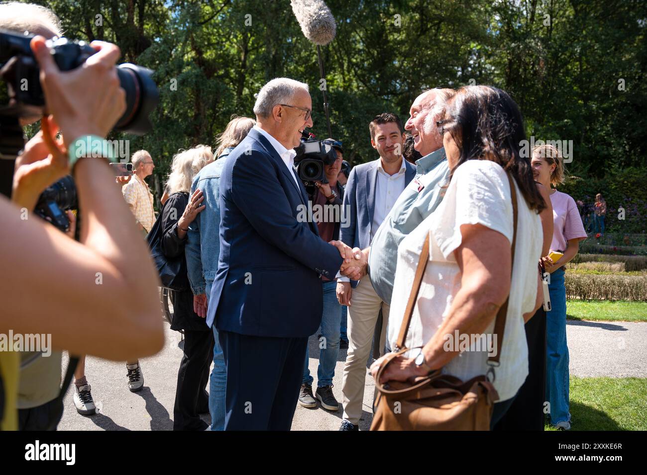 ROTTERDAM - Mayor Aboutaleb says goodbye in the Park of Rotterdammers ...