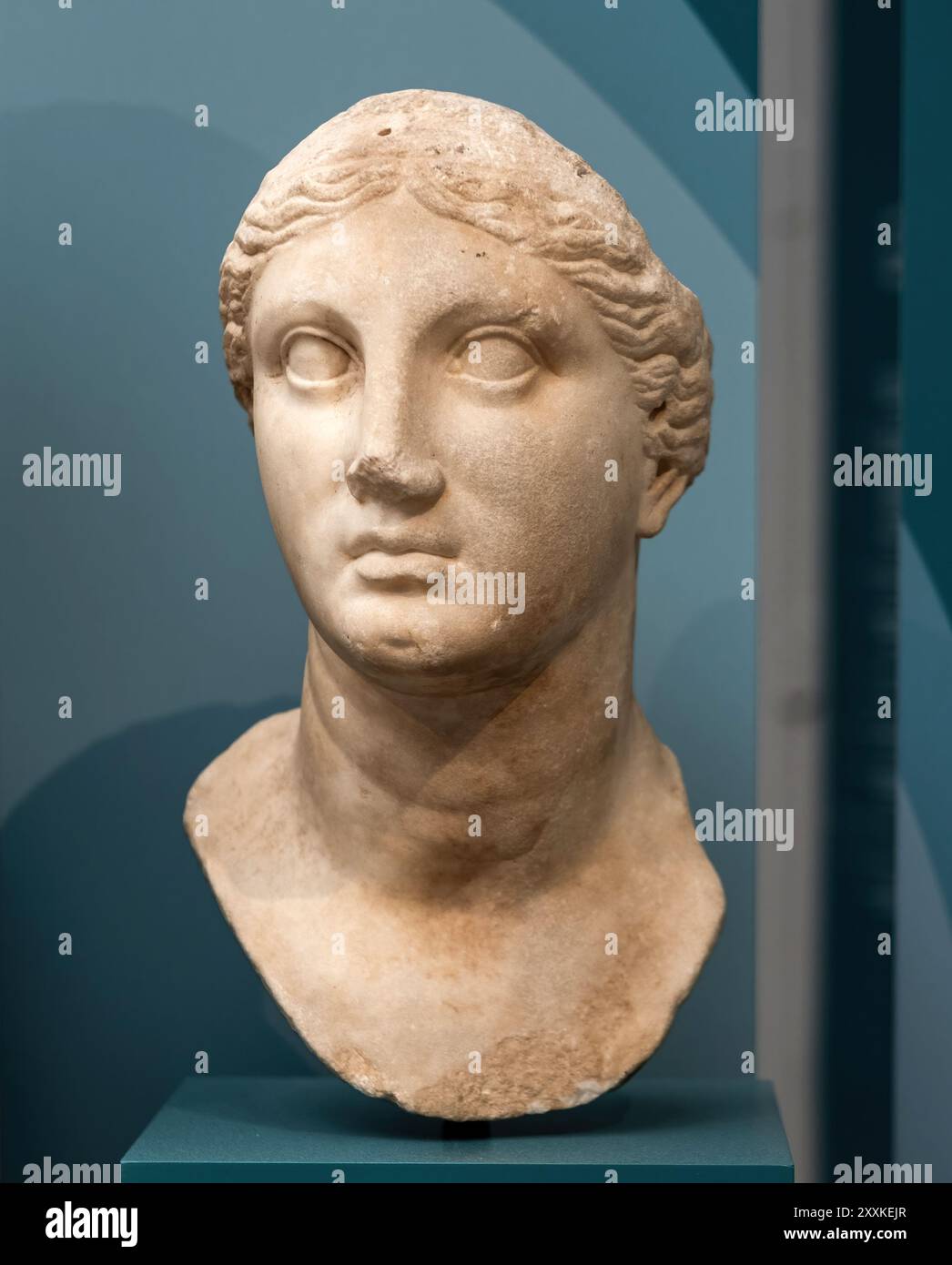 Berlin, Germany - 18 September 2019: Sculpture bust of Berenice II in ...