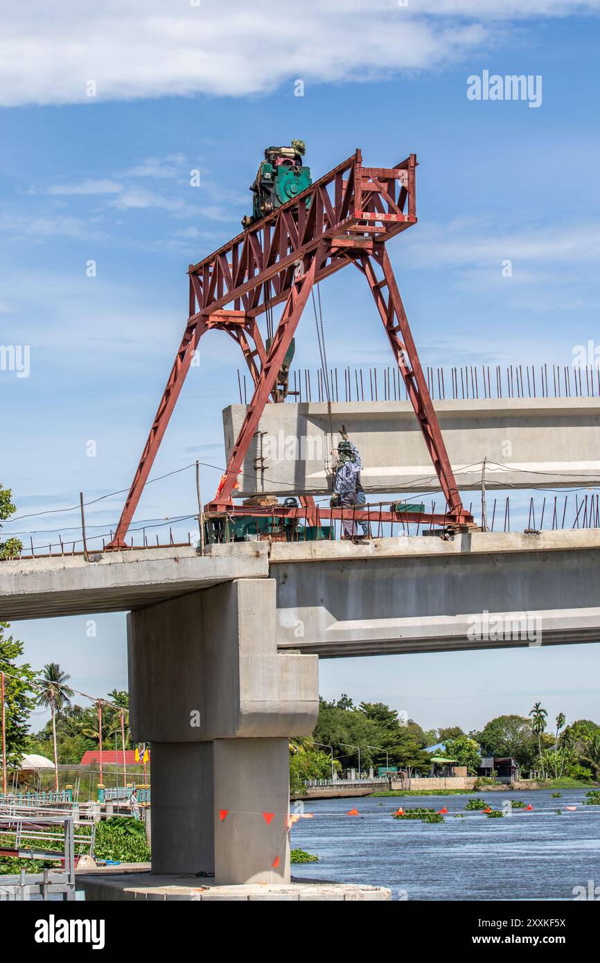 Bridge Construction part 1 Stock Photo - Alamy