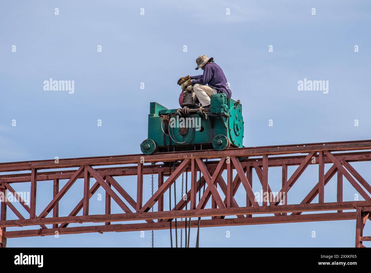Bridge Construction part 1 Stock Photo - Alamy