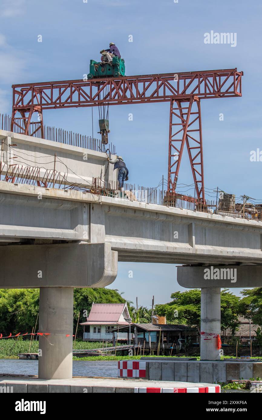 Bridge Construction part 1 Stock Photo - Alamy