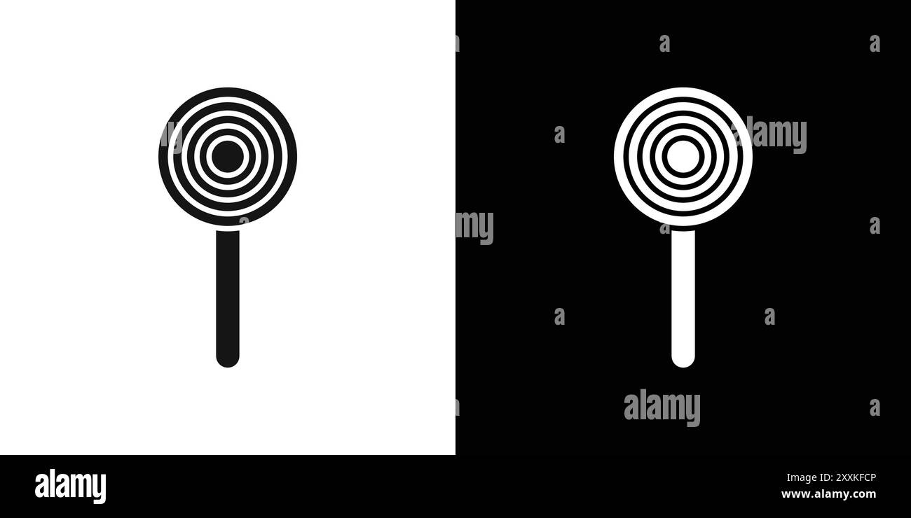 Lollipop icon vector vectors hi-res stock photography and images - Alamy