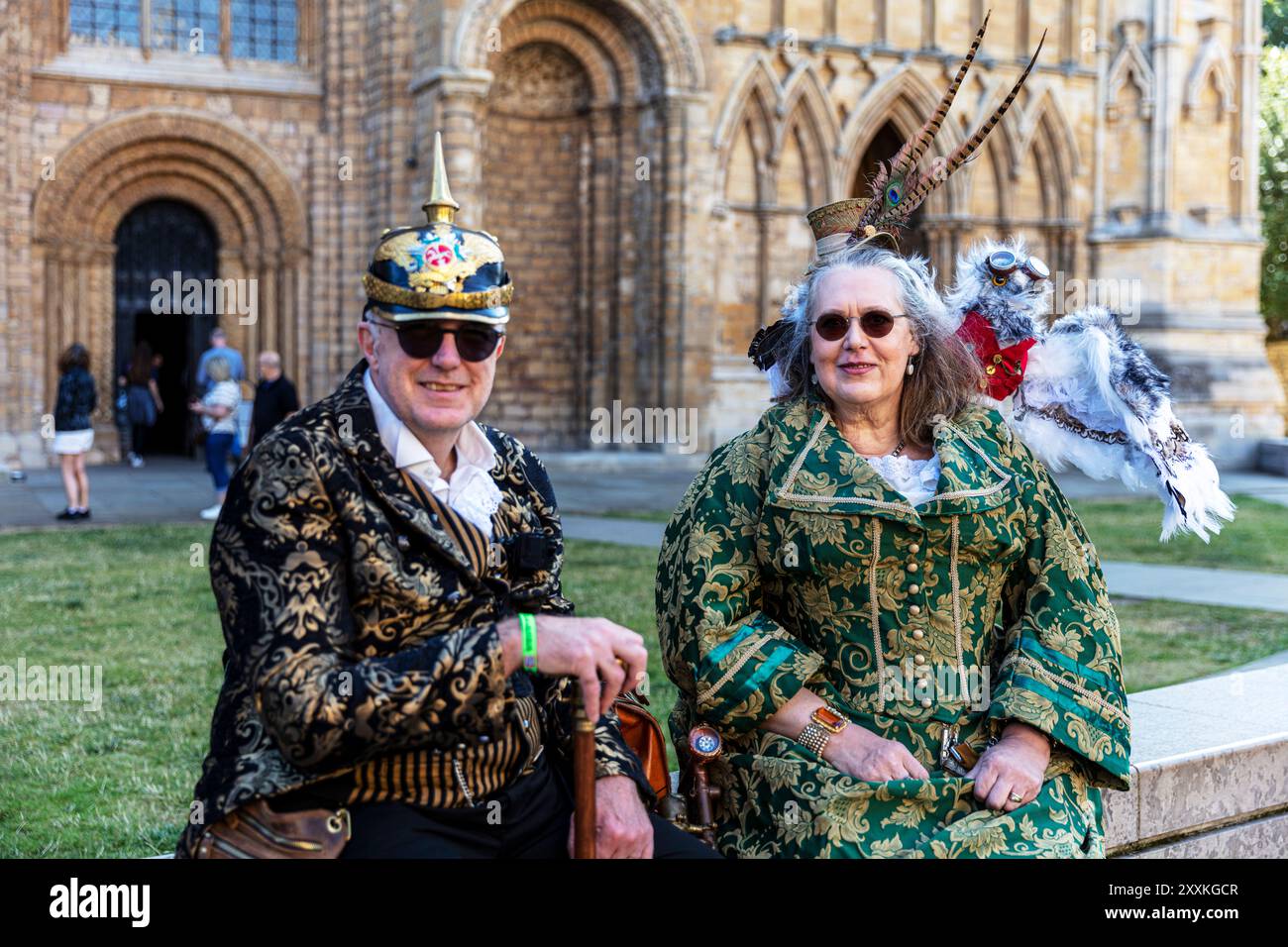 25th August 2024 Steampunk festival at Lincoln city. Steampunk ...