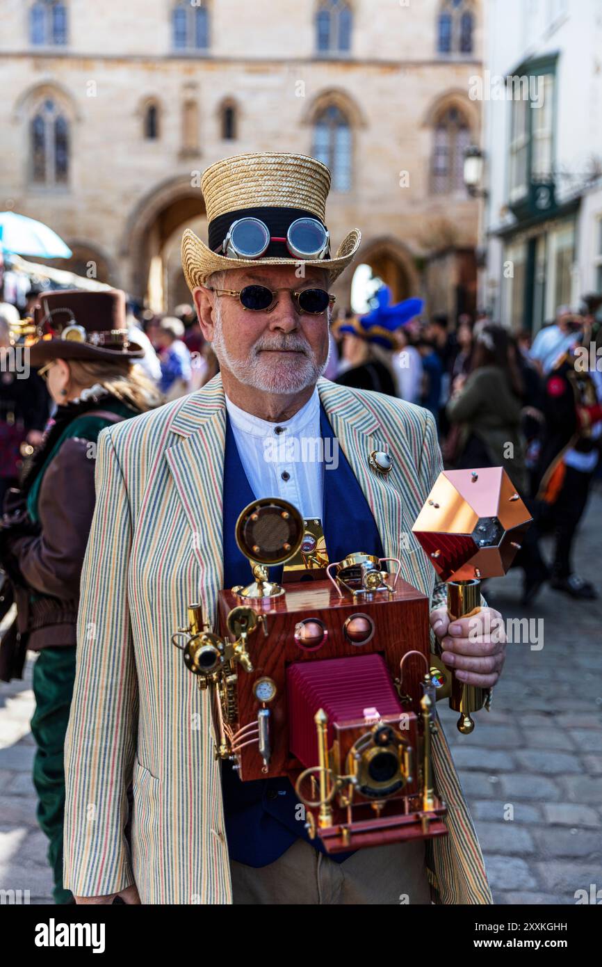 25th August 2024 Steampunk festival at Lincoln city. Steampunk ...