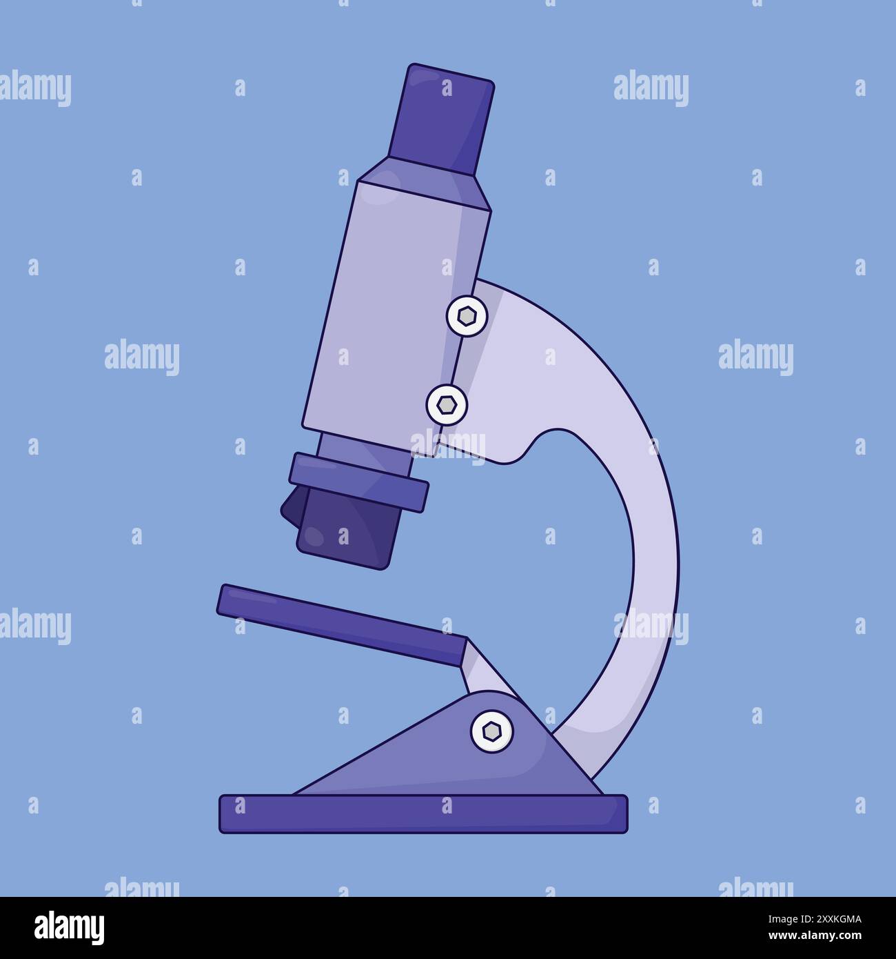 microscope vector icon. chemistry lab microscope vector. microscope ...