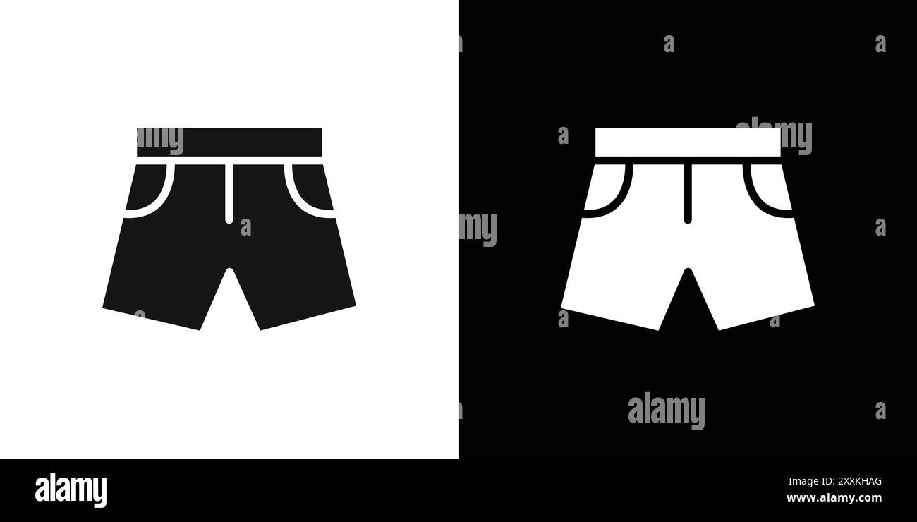 Black shorts fashion Black and White Stock Photos & Images - Alamy