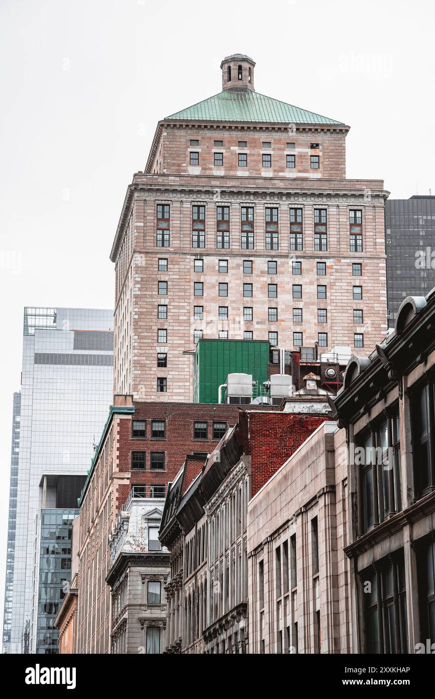 Old Montreal Landmarks, Quebec, Canada Stock Photo - Alamy