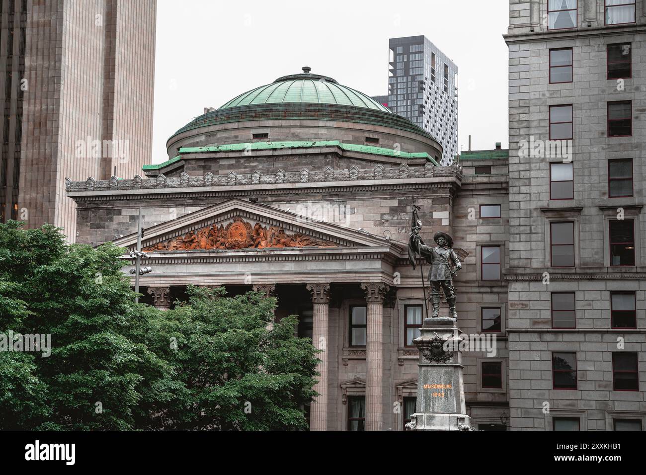 Old Montreal Landmarks, Quebec, Canada Stock Photo - Alamy