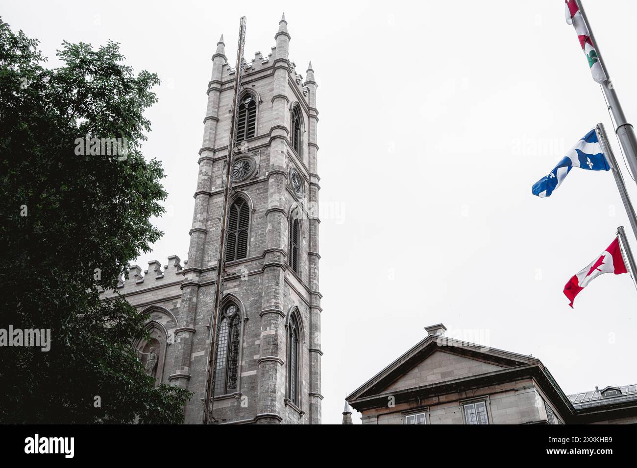 Old Montreal Landmarks, Quebec, Canada Stock Photo - Alamy