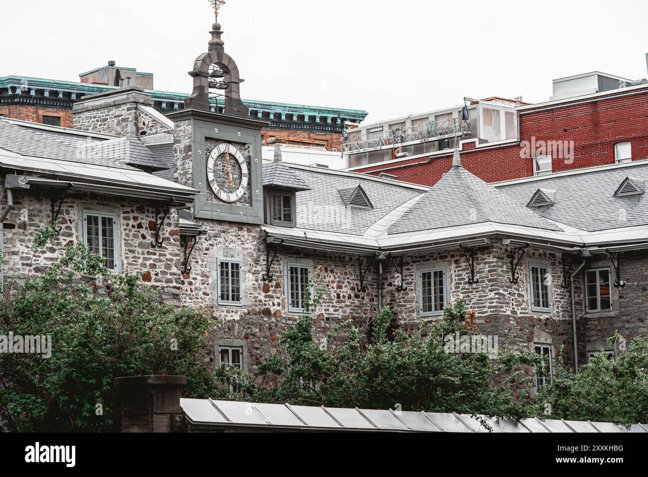 Old Montreal Landmarks, Quebec, Canada Stock Photo - Alamy