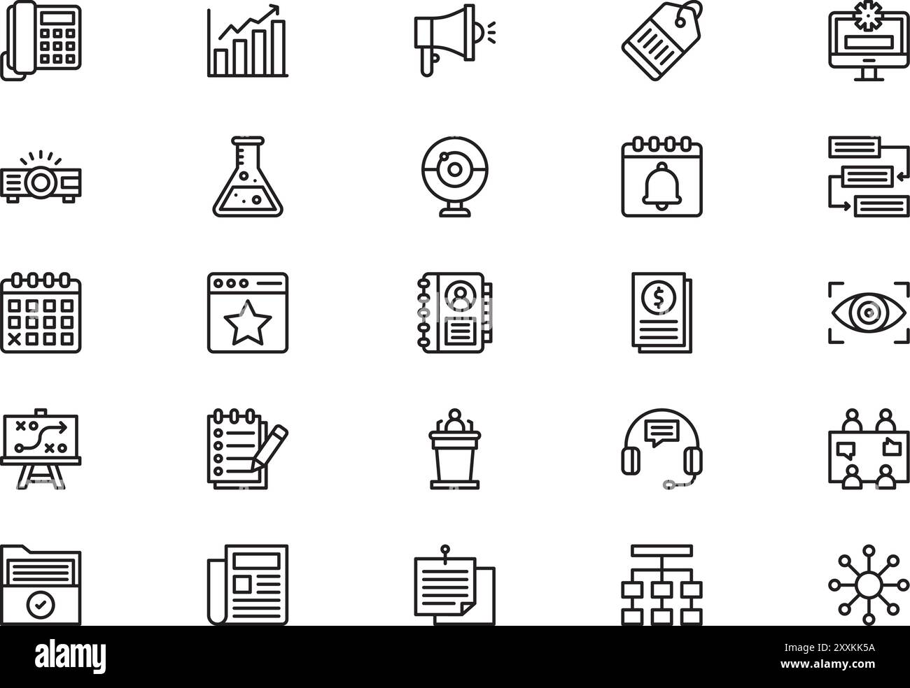 Flowchart vector illustration Black and White Stock Photos & Images - Alamy