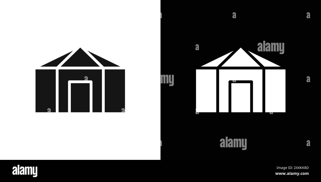 Mongolian yurt animal Stock Vector Images - Alamy