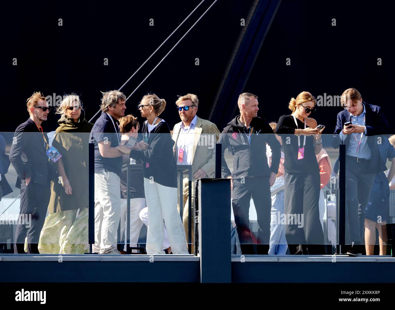 ZANDVOORT - Prince Bernhard, Queen Maxima and King Willem-Alexander ...