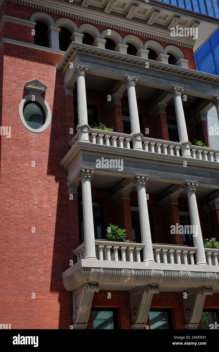 Perth, Western Australia - Treasury, details of the State Buildings ...