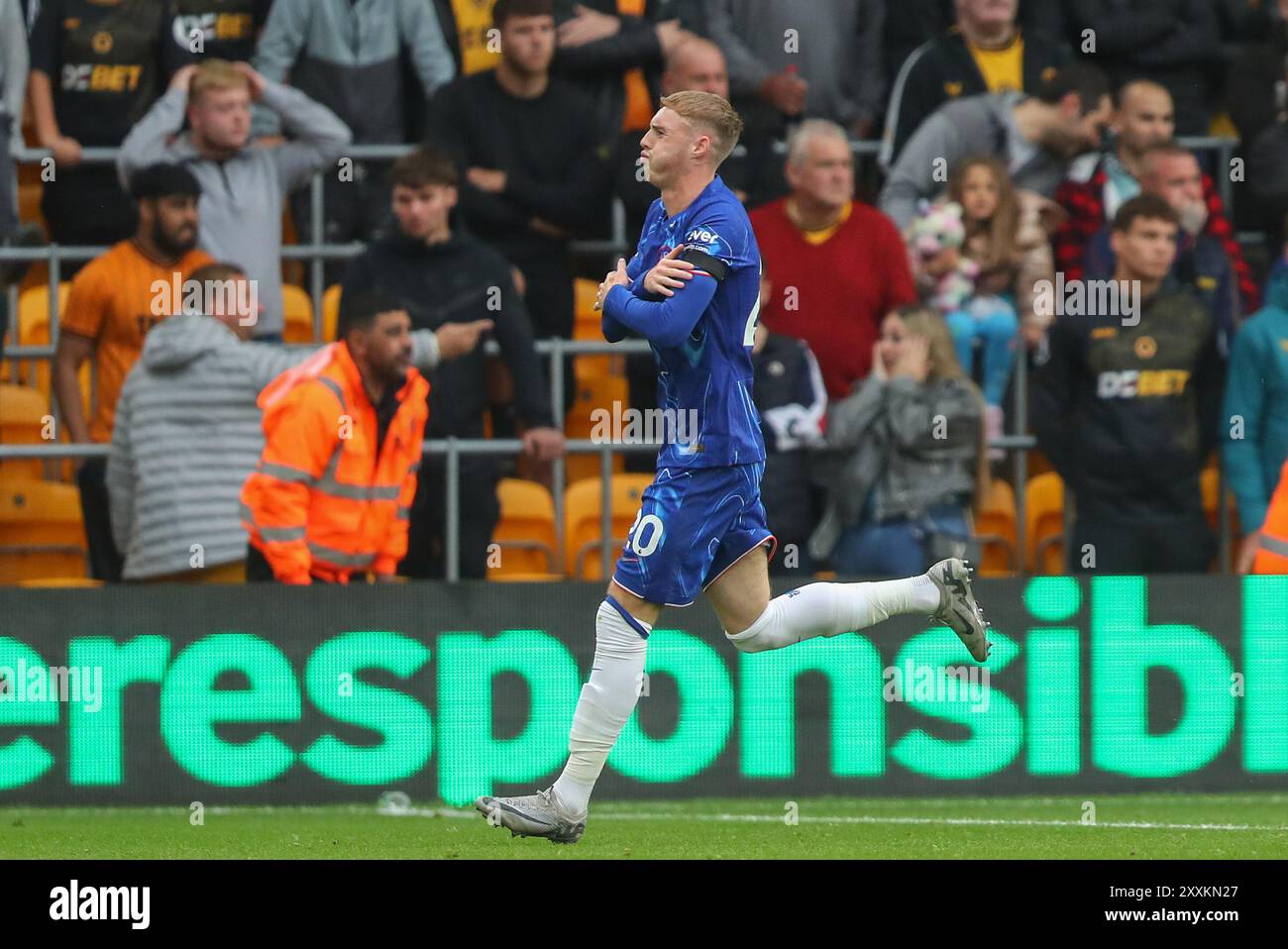 Cole Palmer of Chelsea celebrates his goal to make it 1-2 during the ...