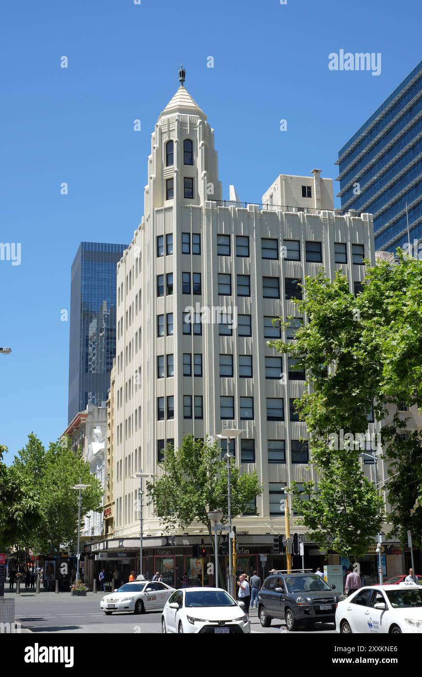 The Gledden Building an art deco multi-story high-rise inter-war CBD ...