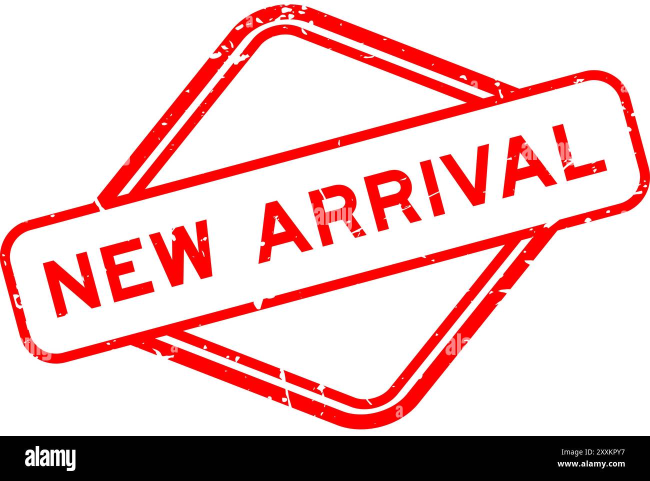 Grunge red new arrival word rubber seal stamp on white background Stock Vector Image & Art - Alamy