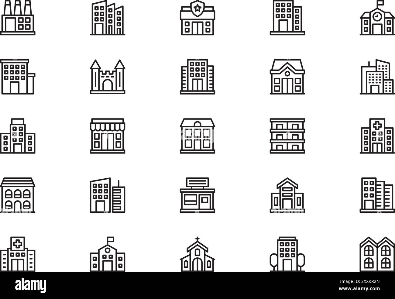 Editable buildings hi-res stock photography and images - Alamy