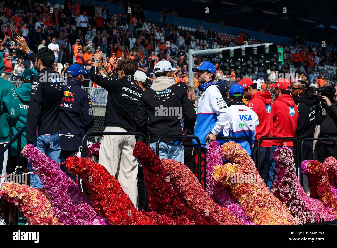Drivers parade during the Formula 1 Heineken Dutch Grand Prix 2024 ...