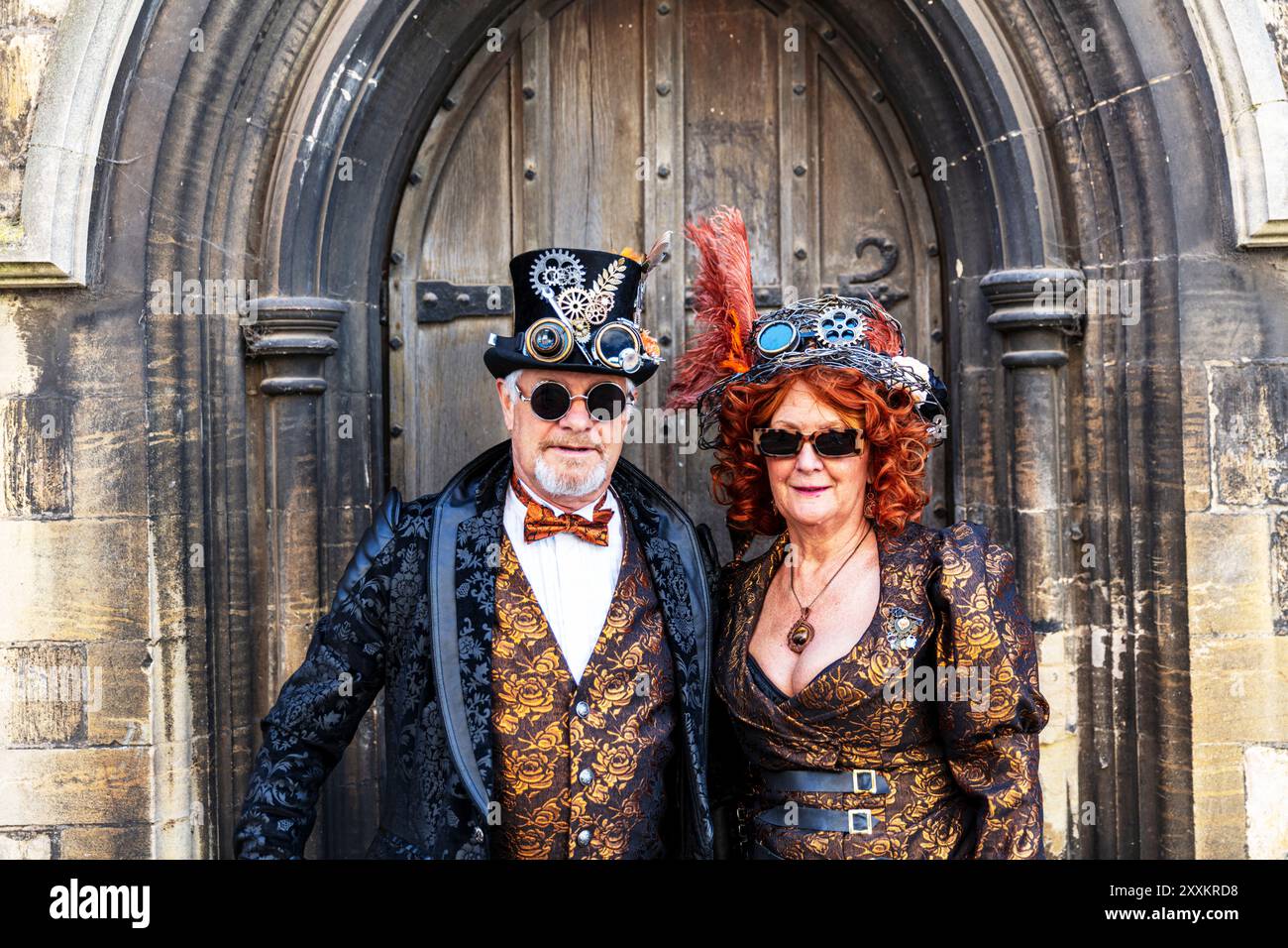 25th August 2024 Steampunk festival at Lincoln city. Steampunk ...