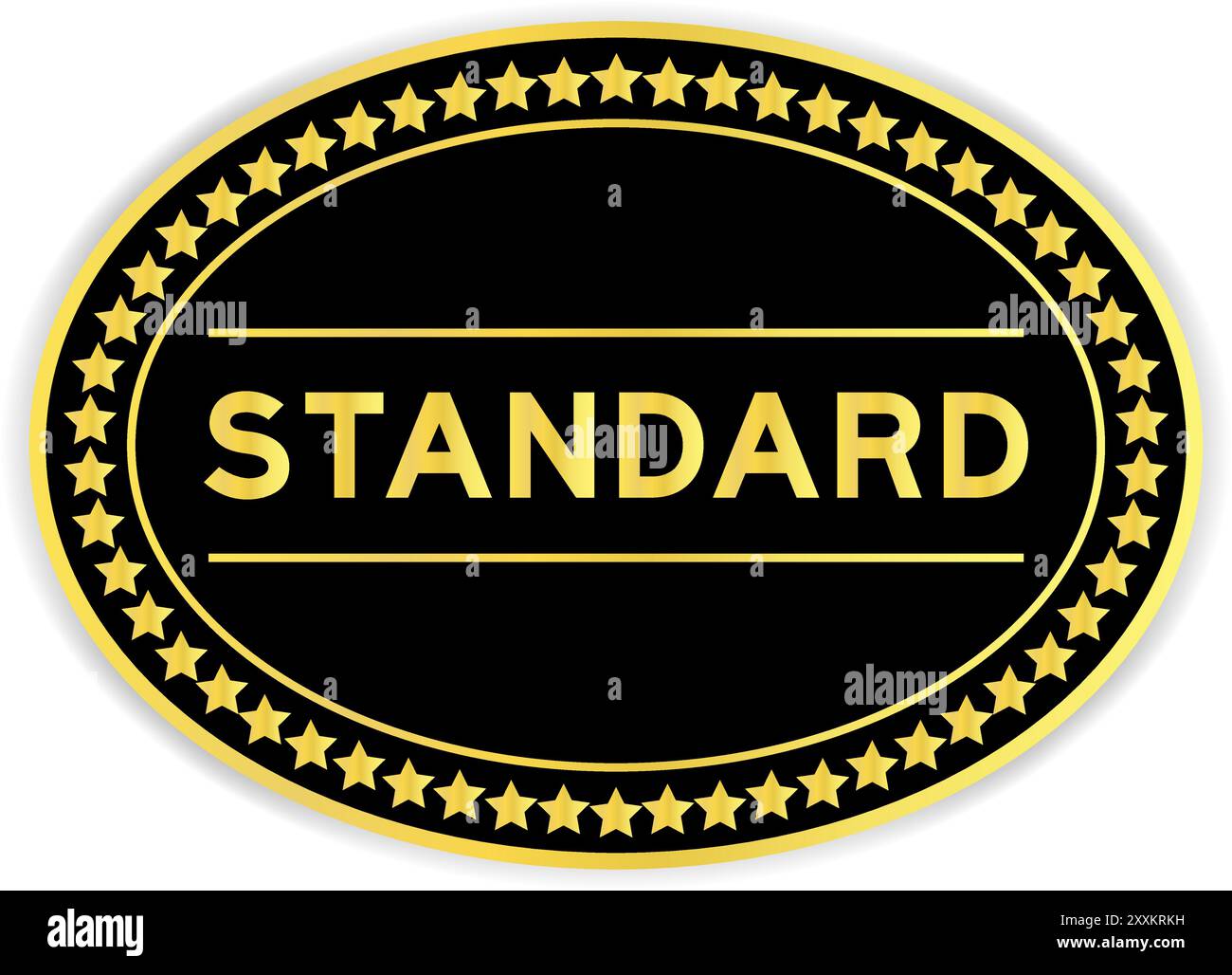 Gold standard service Stock Vector Images - Alamy