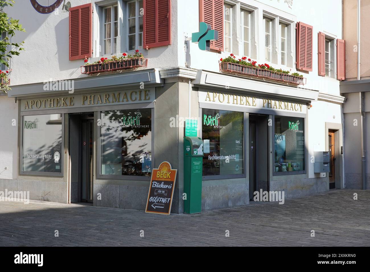 Anton Geisser 24.08.2024 Apotheke Logo Schriftzug *** Anton Geisser 24 ...