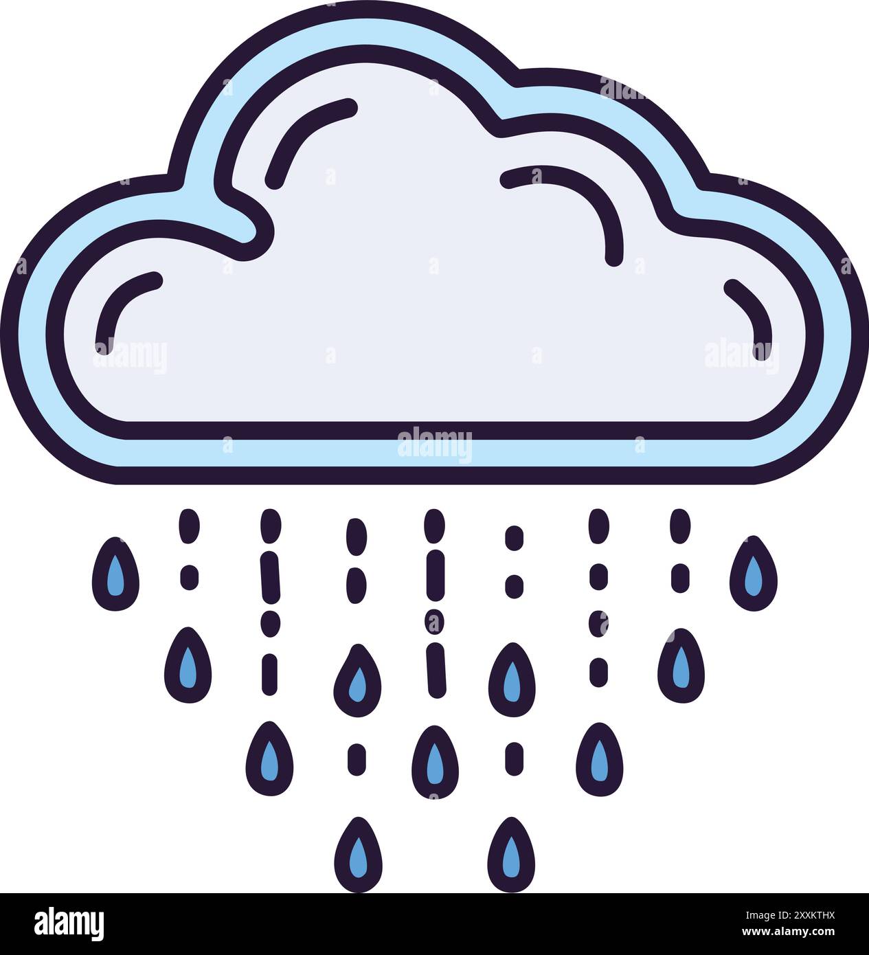 Raindrop drawing Stock Vector Images - Alamy