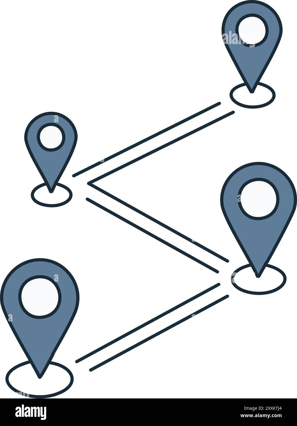 Map project Stock Vector Images - Alamy