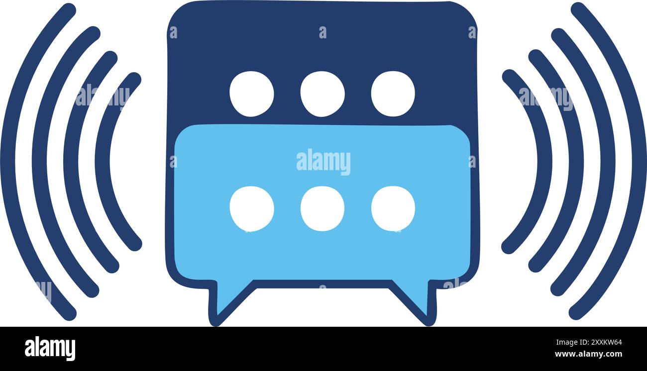 Bubble wifi signal connection icon hi-res stock photography and images ...