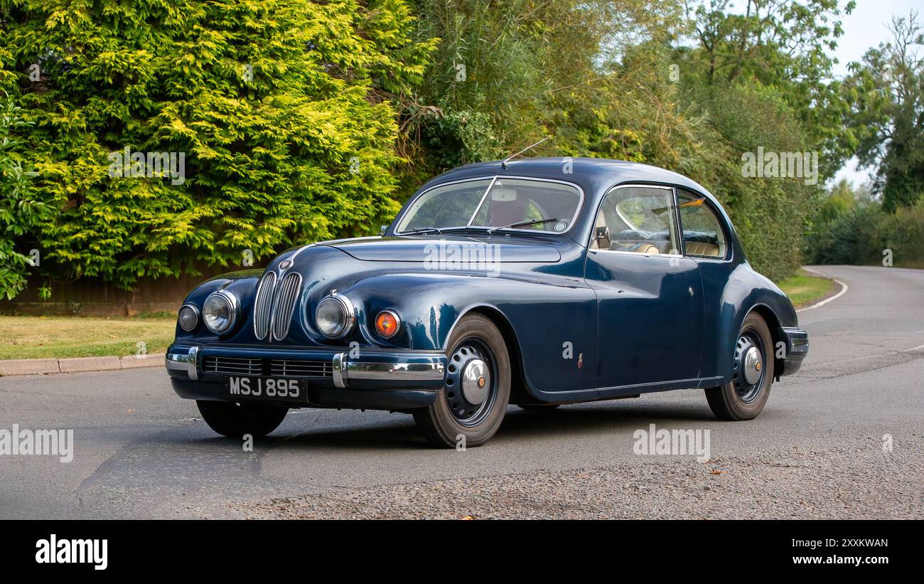 Whittlebury,Northants.,UK - Aug 25th 2024: Rare 1950 blue Bristol 401 ...