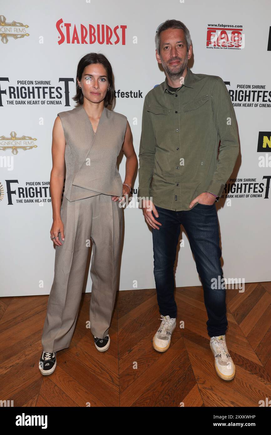 London, UK. 25th Aug, 2024. Loïc Tanson and Sophie Mousel attend The ...