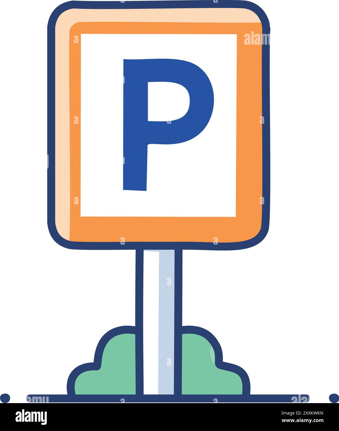 Driveway permit Stock Vector Images - Alamy