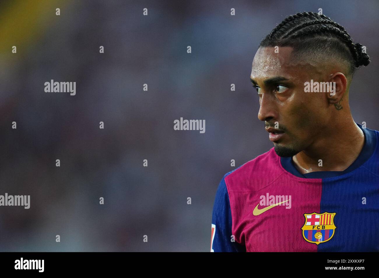 Raphael Dias Belloli Raphinha of FC Barcelona during the La Liga EA Sports match between FC ...