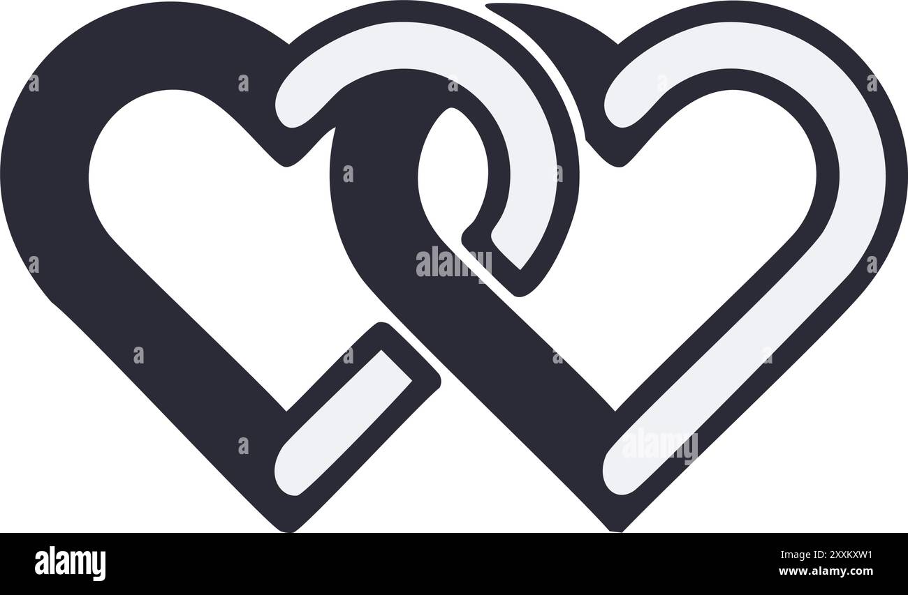 Entwined couple Stock Vector Images - Alamy